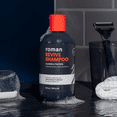 Roman Men's Revive Shampoo to Exfoliate and Clarify with Peppermint, 8 ...
