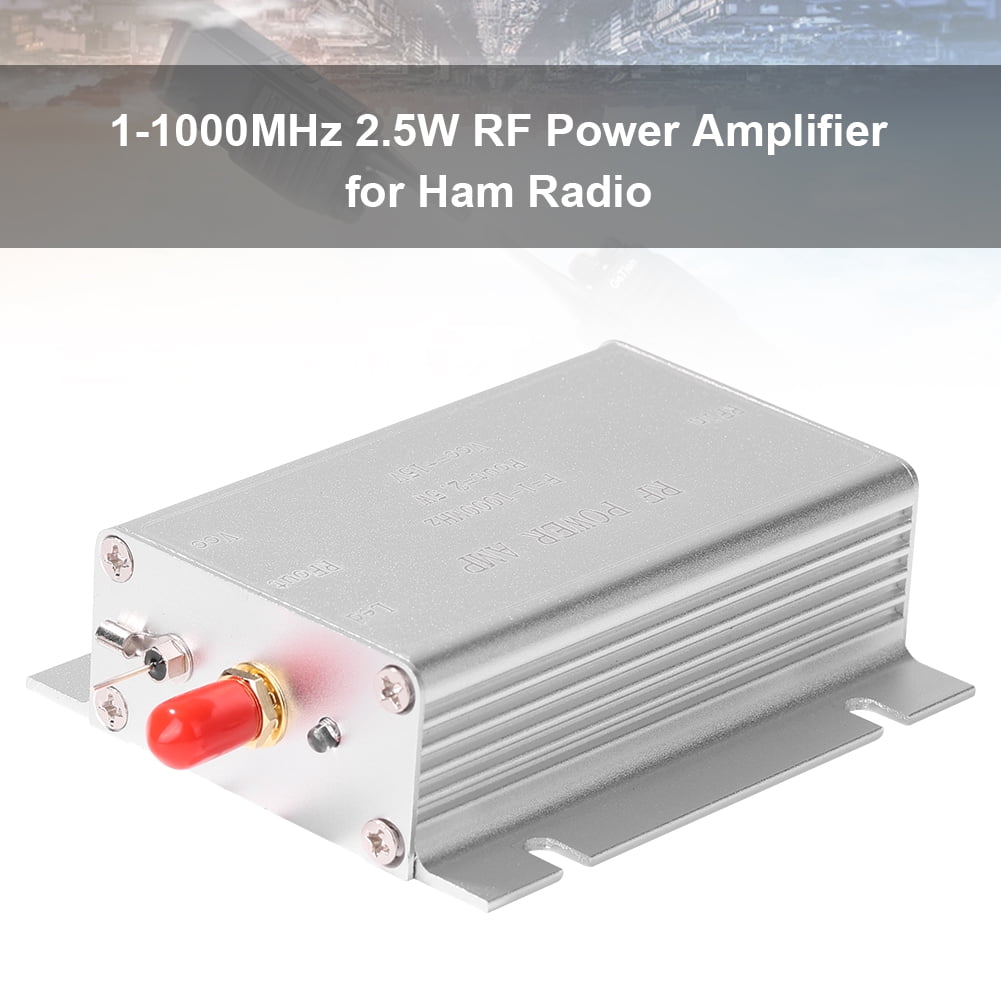 Transmisor De Potencia De Radiofrecuencia 1-1000MHz 2.5W HF VHF UHF FM ...