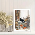 Abstract Ink Wash Texture Canvas Print， Suitable for Living Room ...