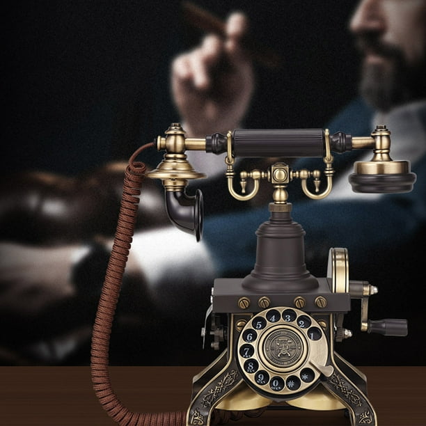 Antique Telephone, Unique Corded Landline Telephone Adjustable Volume ...