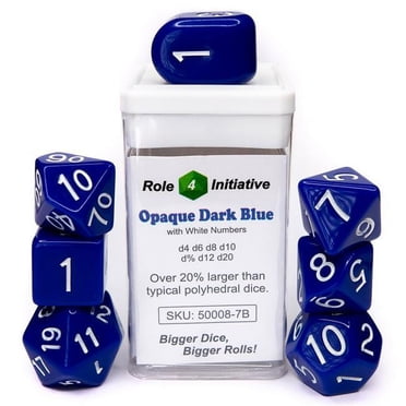 Role 4 Initiative R4I50006-7C Dice with Arch D4 Opaque, Black with ...