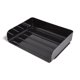 TRU RED Side Load Stackable Plastic Letter Tray Black(TR55329 ...