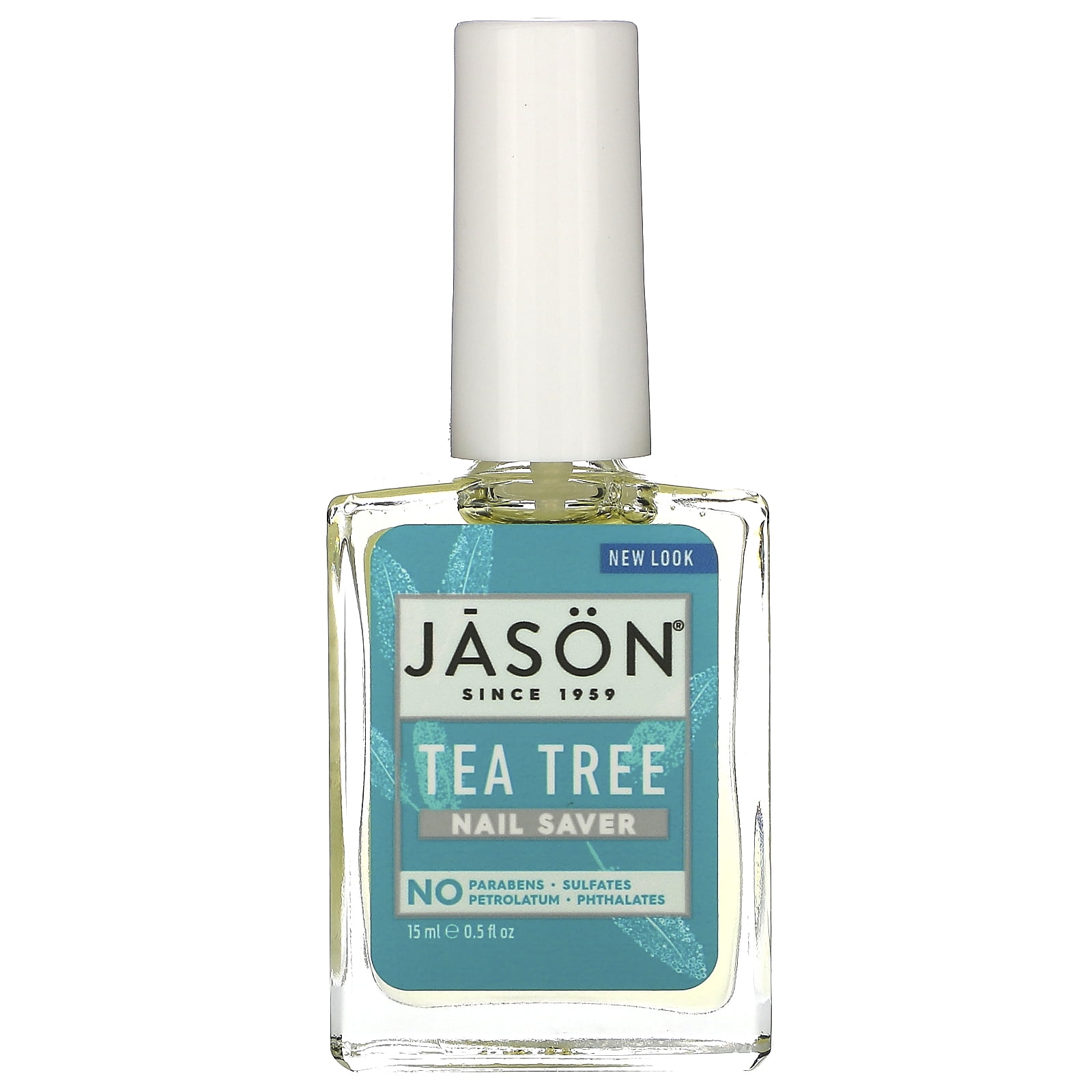 Jason Natural Nail Saver, Tea Tree, 0.5 fl oz (15 ml) - Walmart.com ...