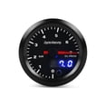 2" 52mm Digital & Pointer 7 Color LED 0-7 Bar Oil Pressure Gauge Meter ...