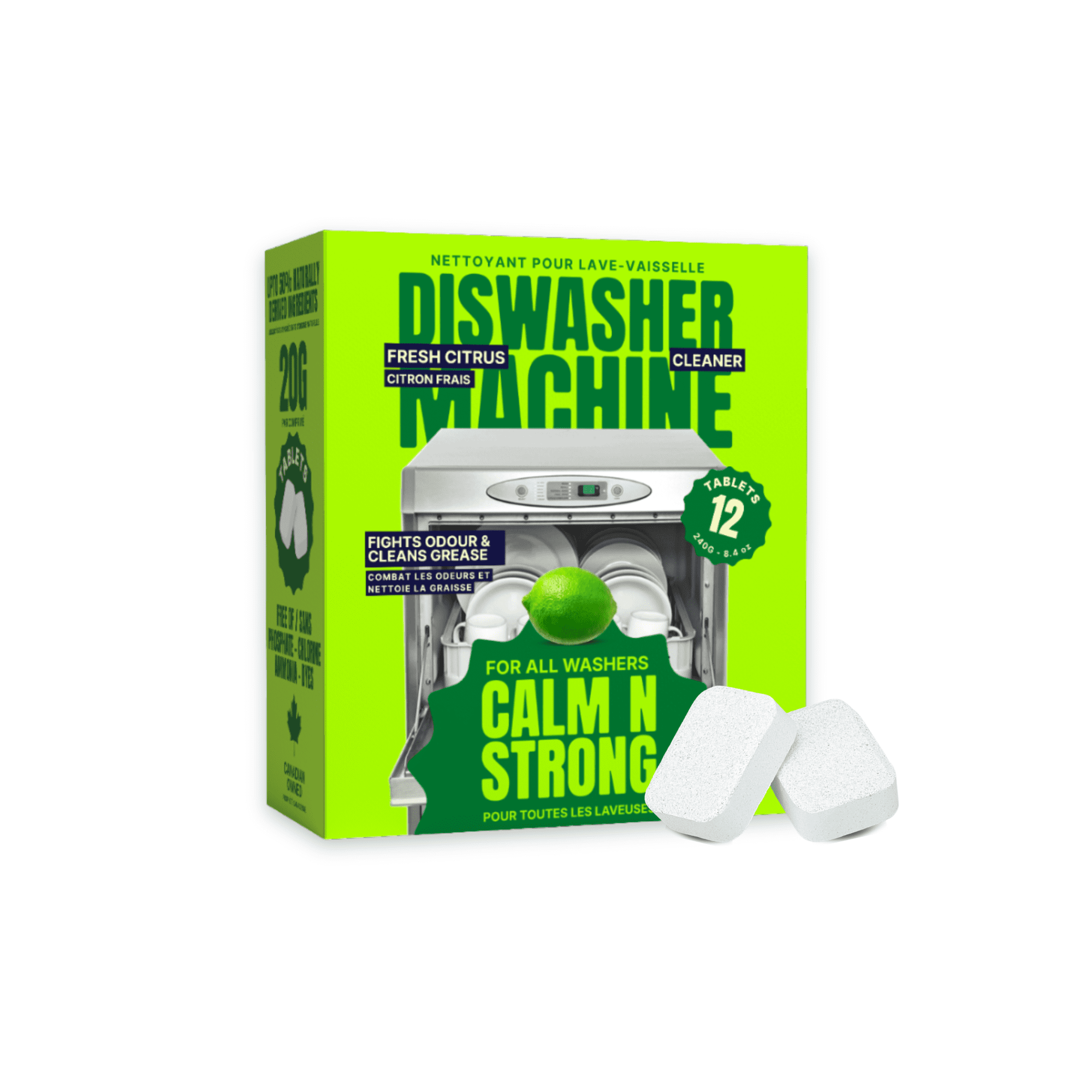 Click here for Calm N Strong Dishwasher Machine Cleaner 12 Tablet... prices