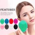 Linyer Face Scrubber Household Silicone Facial Cleaning Brush Personal ...