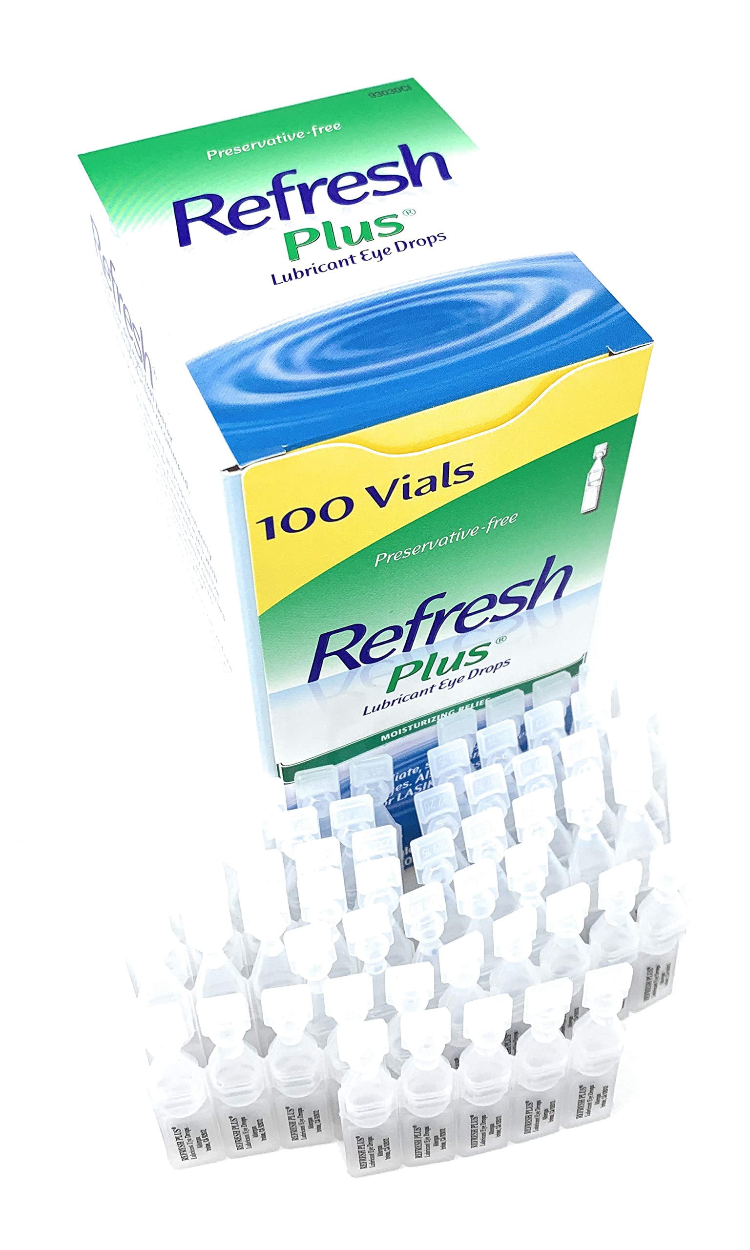 Eye Drops Refresh Plus Lubricante Allergan, 100 ampollas | Walmart en línea