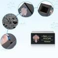 Loss Pet Memory Urns Ashes Box Keepsakes Cremation Box with Word Dog ...