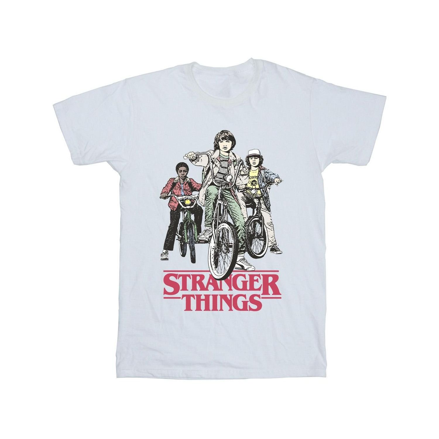 Click here for Netflix Girls Stranger Things Retro Bikers Cotton... prices