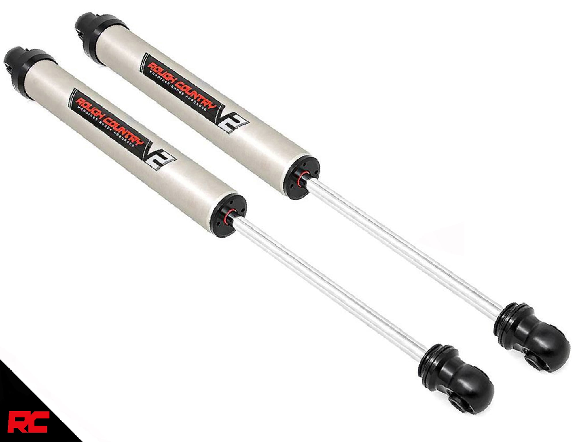 Rough Country V2 Rear Shocks (fits) 2007-2020 Chevy Tahoe | 2.5-4.5 ...