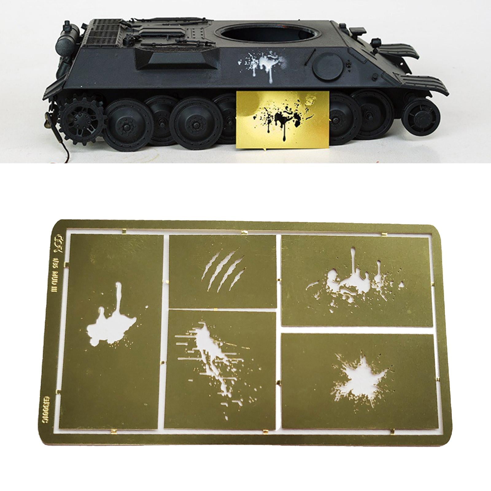 ing Kits Stenciling Template Decorating ing Plate /35 Tank Vehicle ...
