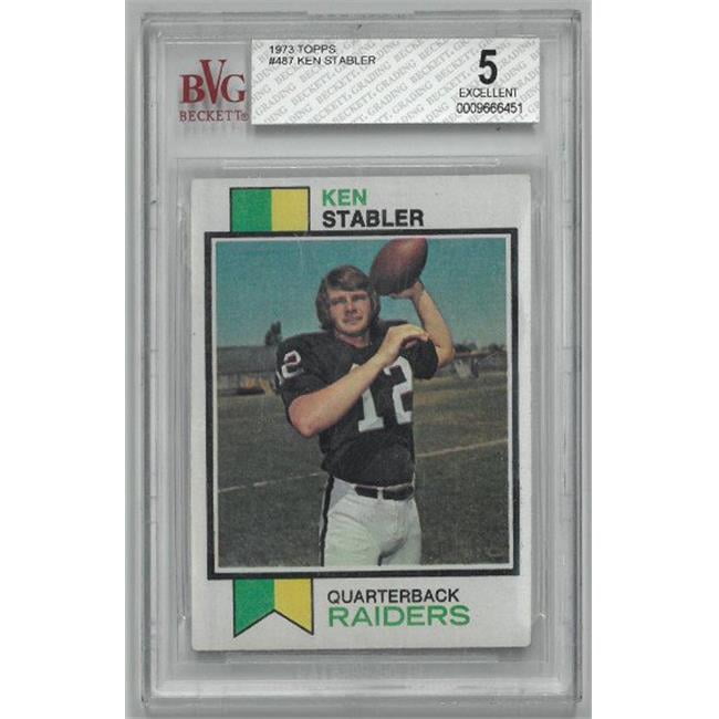 Athlon Sports CTBL-023406 Ken Stabler Oakland Raiders 1973 Topps ...