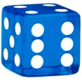 Brybelly Game Set: 5 Count 19mm Play Dice for Craps and Backgammon ...