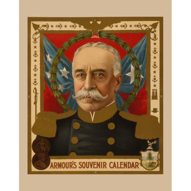 Print: Armour's Souvenir Calendar, 1899 - Walmart.com