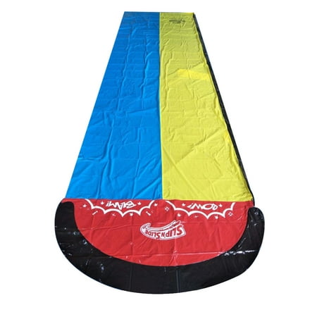 15.75FT Lawn Water Slides with Sprinkler System and Inflatable Crash ...