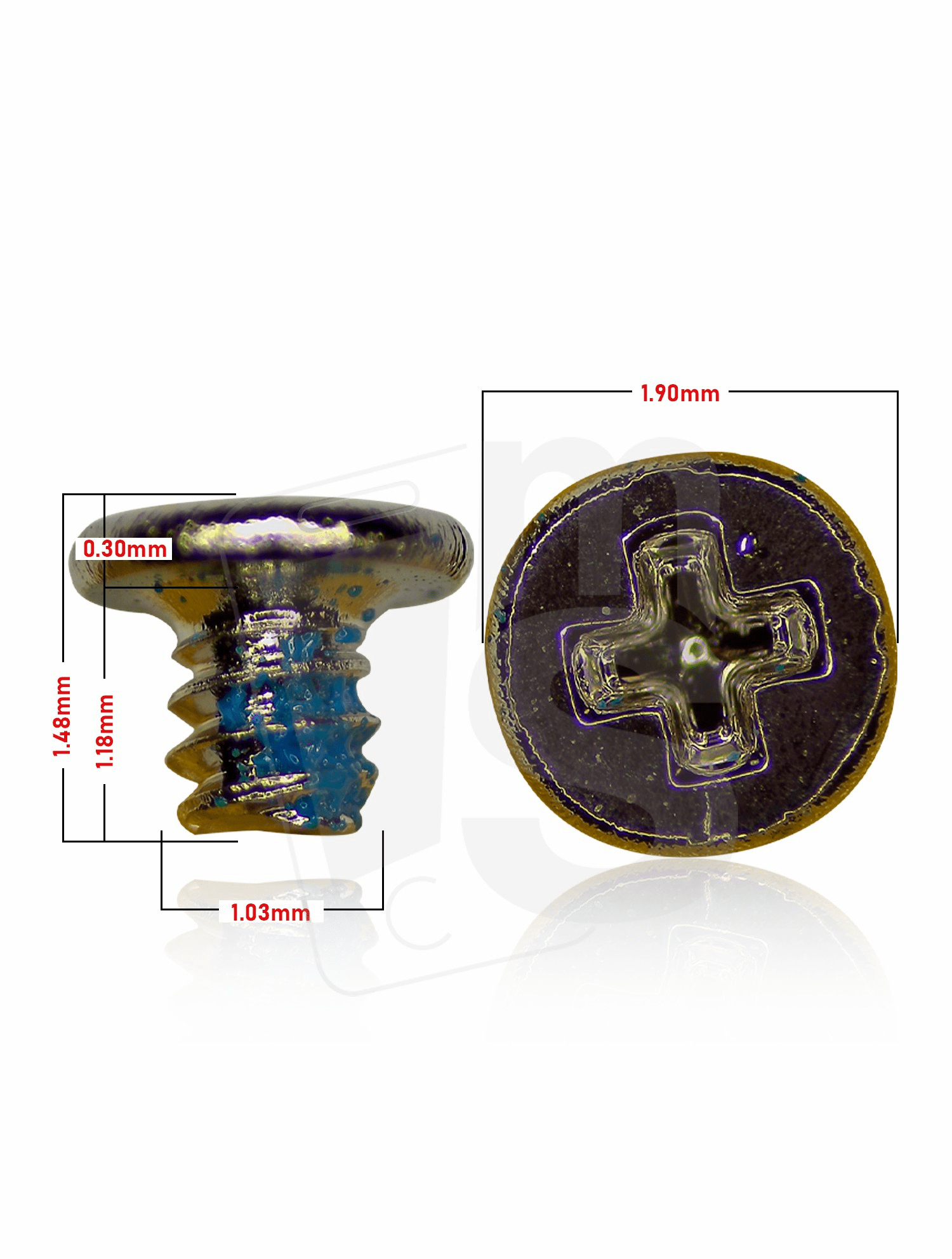 Replacement Screw Box 2.0 Refill [ 2K1 ] (100 Pack) - Walmart.com