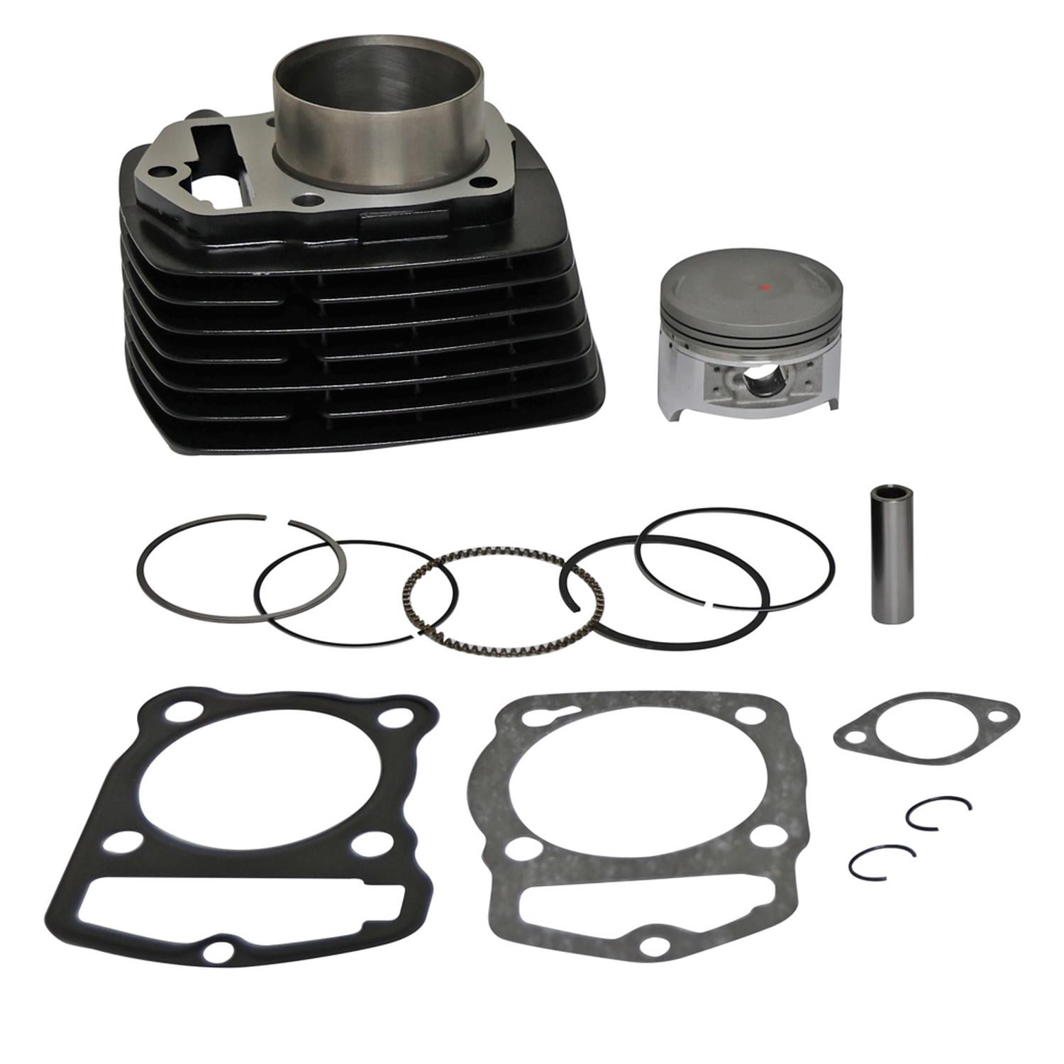 Cilindro Con Piston Set Italika 200 Z (19-22) negro RODA PISTON RODA ...
