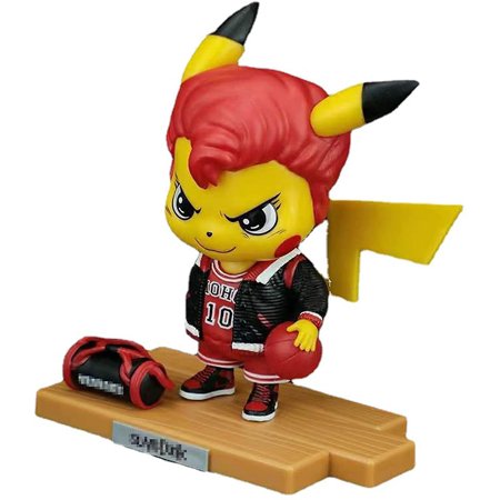 Pika-choo Cosplay Figure Slam Dunk Sakuragi Hanamichi Action Figure ...