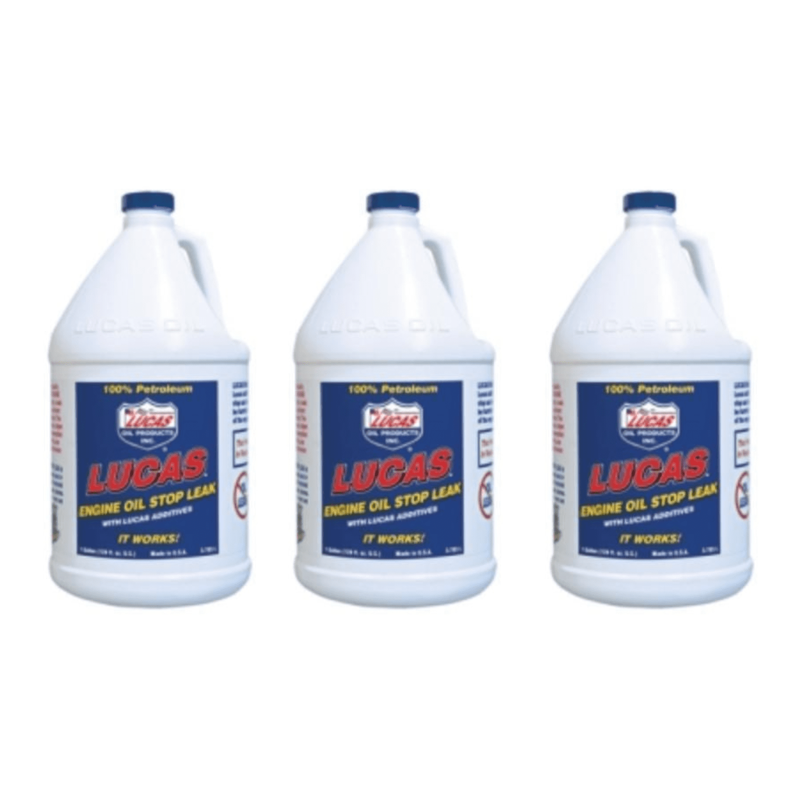 Lucas Oil 10279 Engine Oil Additives, Engine Oil Stop Leak, Gallon Size ...