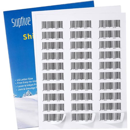 ZMLEVE Sheet Shipping Labels 1"x2-5/8" Self Adhesive Mailing Labels for ...