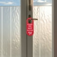 Double Sided Do Not Disturb Sign Board Hotel Doorknob Hanger Hanging ...