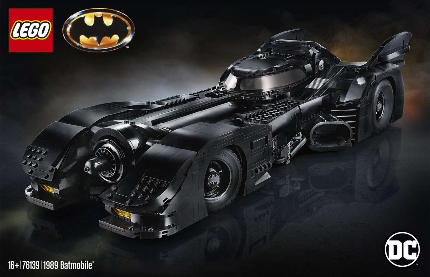 Pre-Owned LEGO 76139 DC Batman 1989 Batmobile Building Kit (3,306 Piece ...