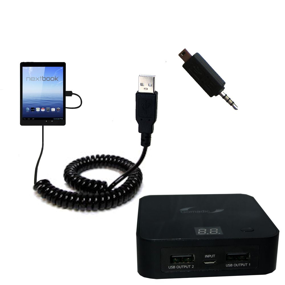 Gomadic High Capacity Rechargeable External Battery Pack suitable for ...