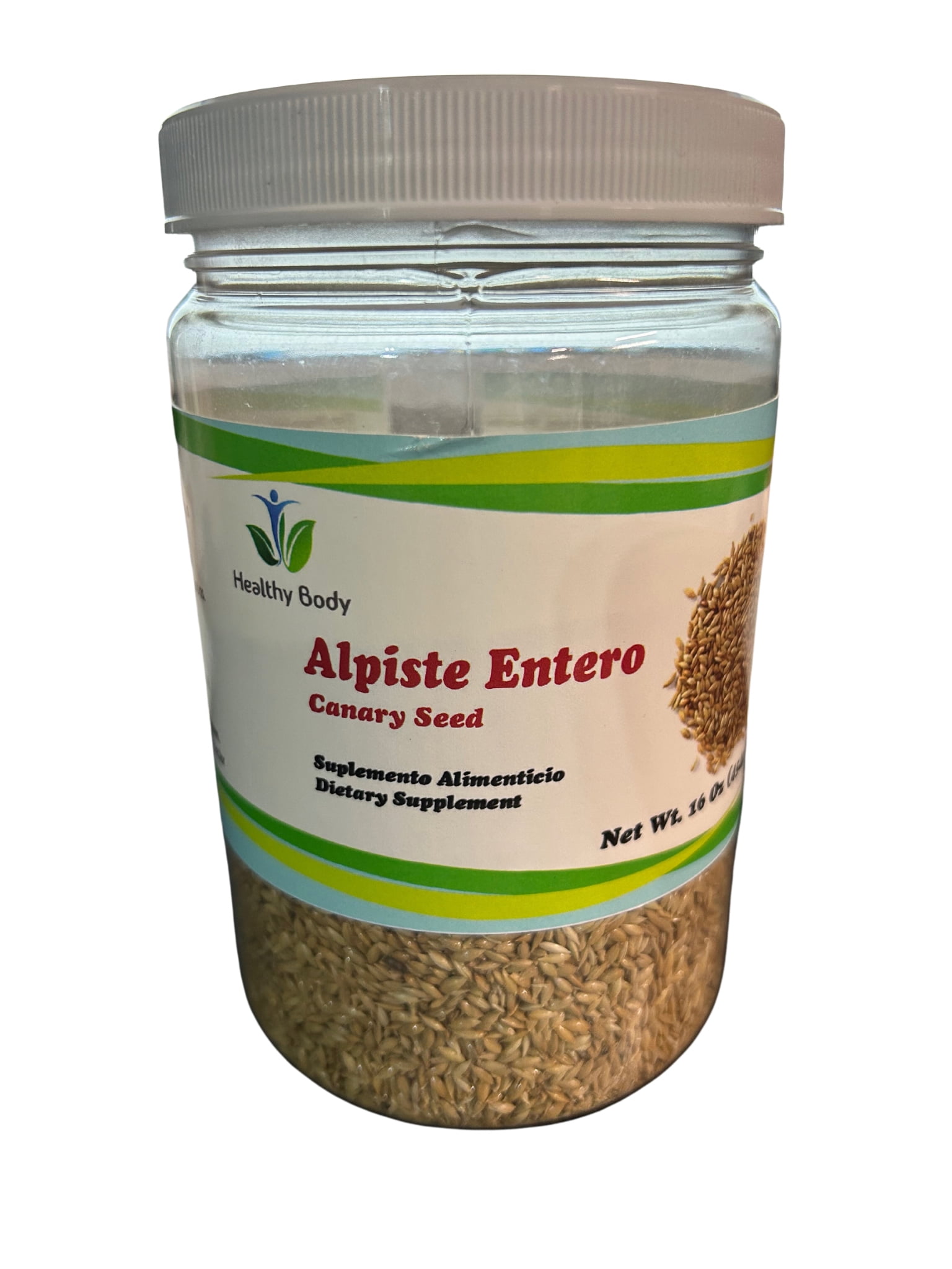 Healthy Body Canary seed Whole Seed- Alpiste Semilla Entera -16 oz ...