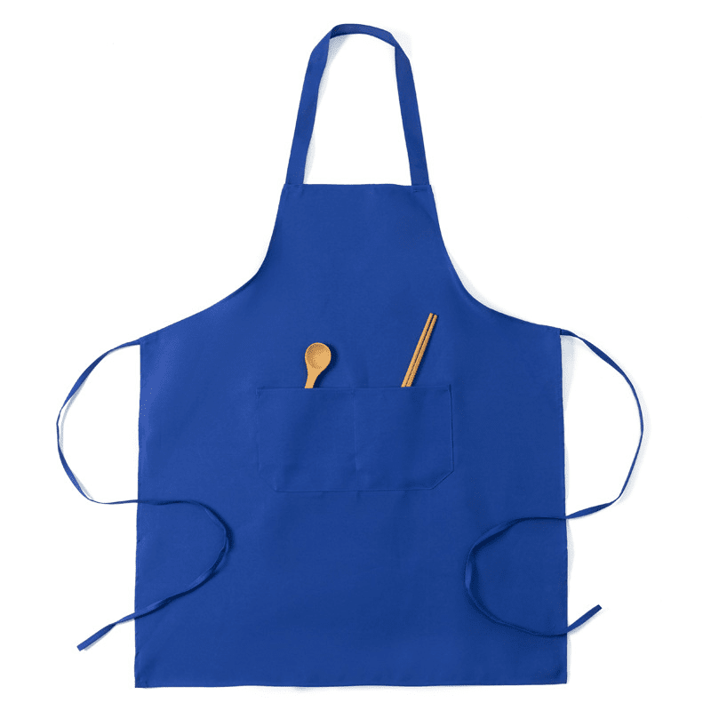 PENGXIANG 1pc Solid Color Polyester Apron Durable Woven Fabric 112g/m² ...