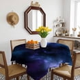 Abstract Starry Sky Star Table Cloth 54x54in, Waterproof Square ...