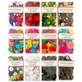 Favorite Findings Value Carnival Assorted Size Sew Thru Buttons, 31/2 ...