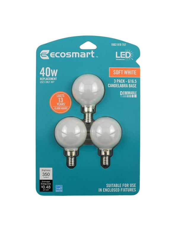 EcoSmart LED Light Bulbs - Walmart.com