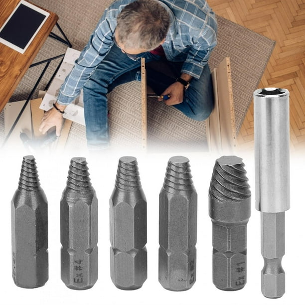 Screw Extractor Damaged Screw Remover 22Pcs Screw Extractor Set Damaged ...
