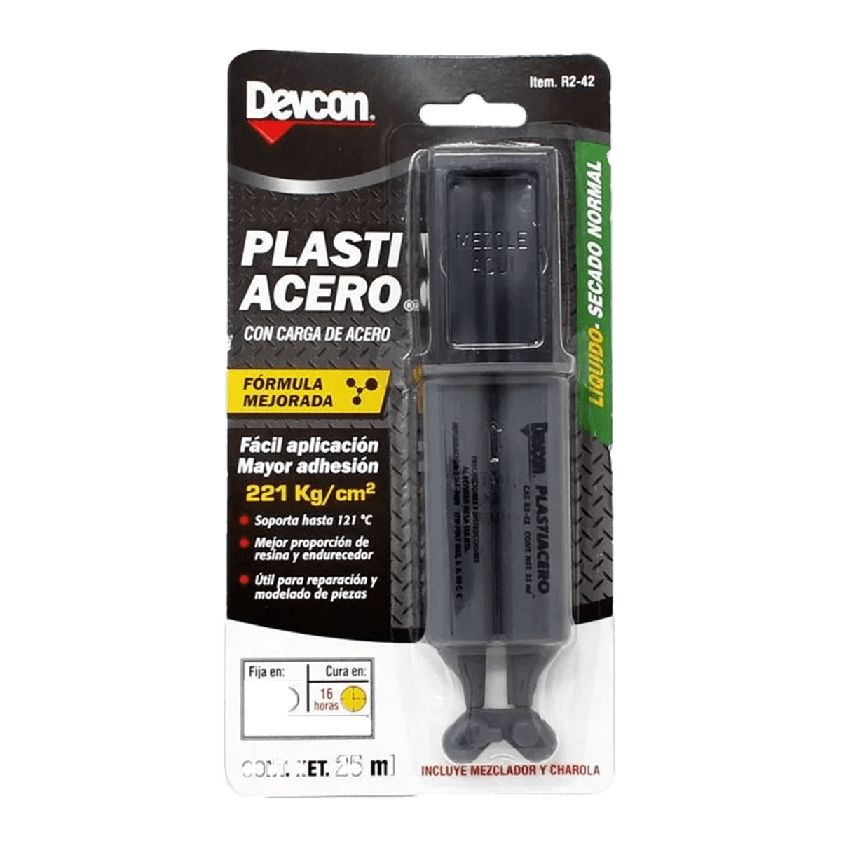 Plastiacero Liquido Inyectable DEVCON 25ml epoxico | Bodega Aurrera en ...