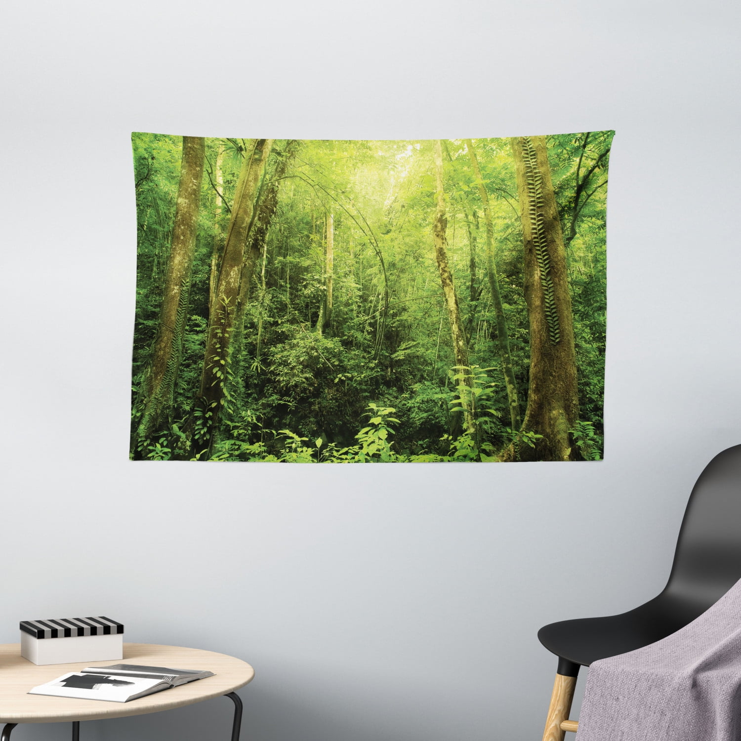 Rainforest Tapestry, Tropical Rainforest Landscape Malaysia Asia Green ...