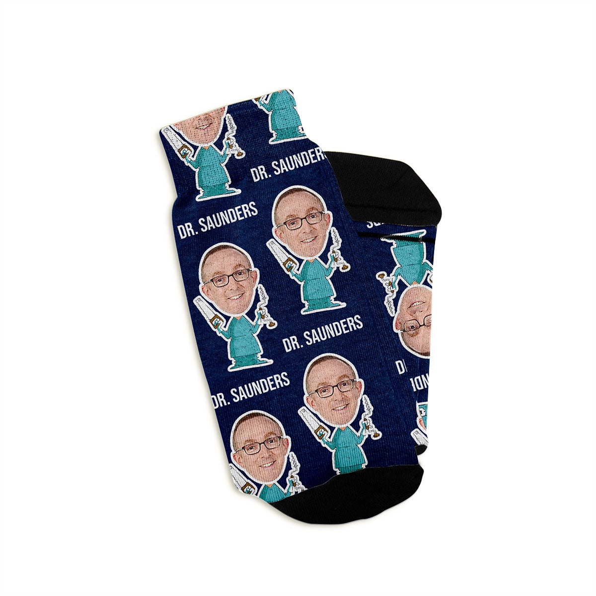 Personalized Surgeon Socks with Faces - Walmart.com