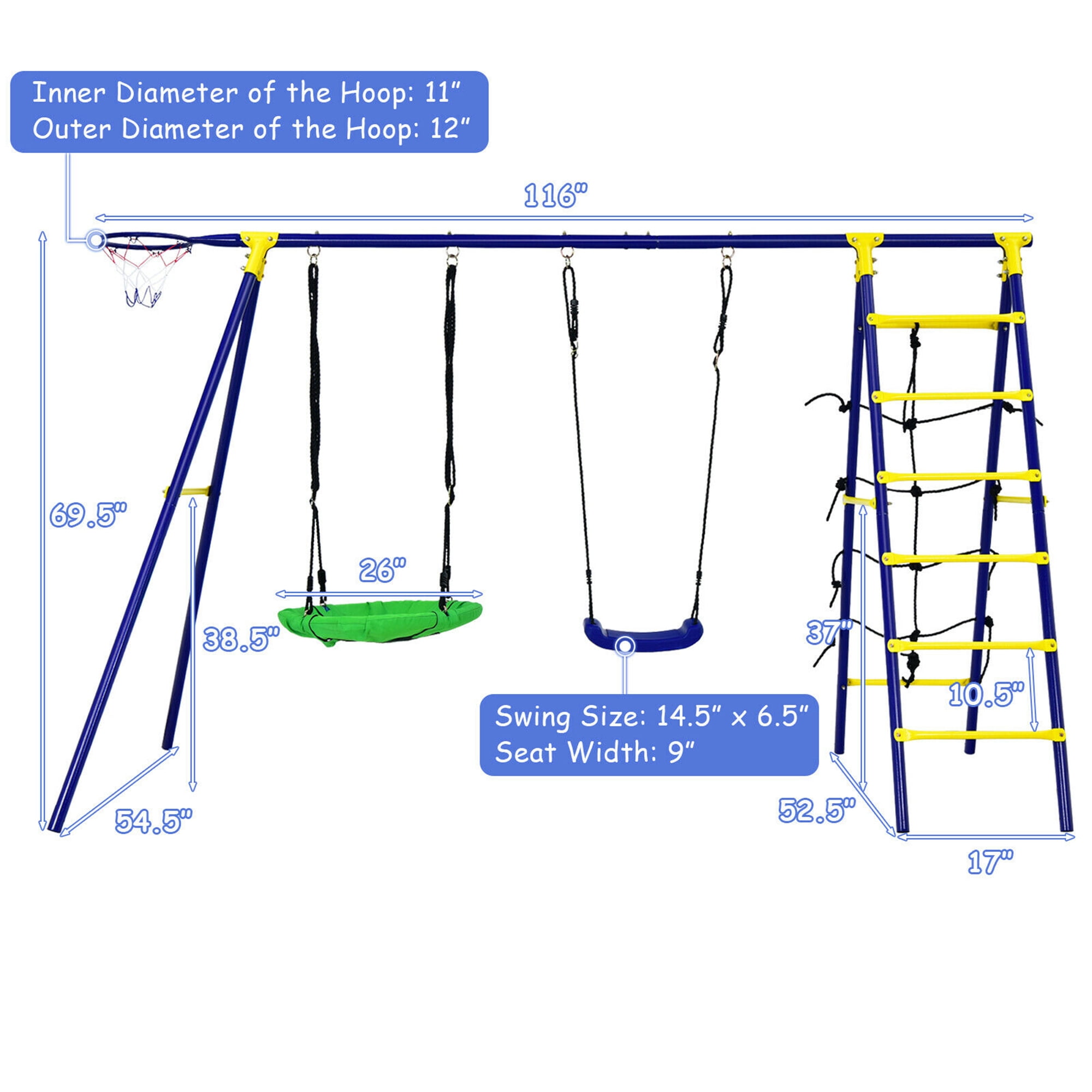 A Frame Swing Diagram