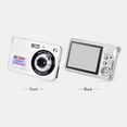 Portable Compact Digital Camera 18MP 2.7 Inch LCD Screen 8x Zoom Smile ...