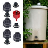 Garden Bulkhead Spigot Kits, Rain Barrel Connector Kits, Universal ...