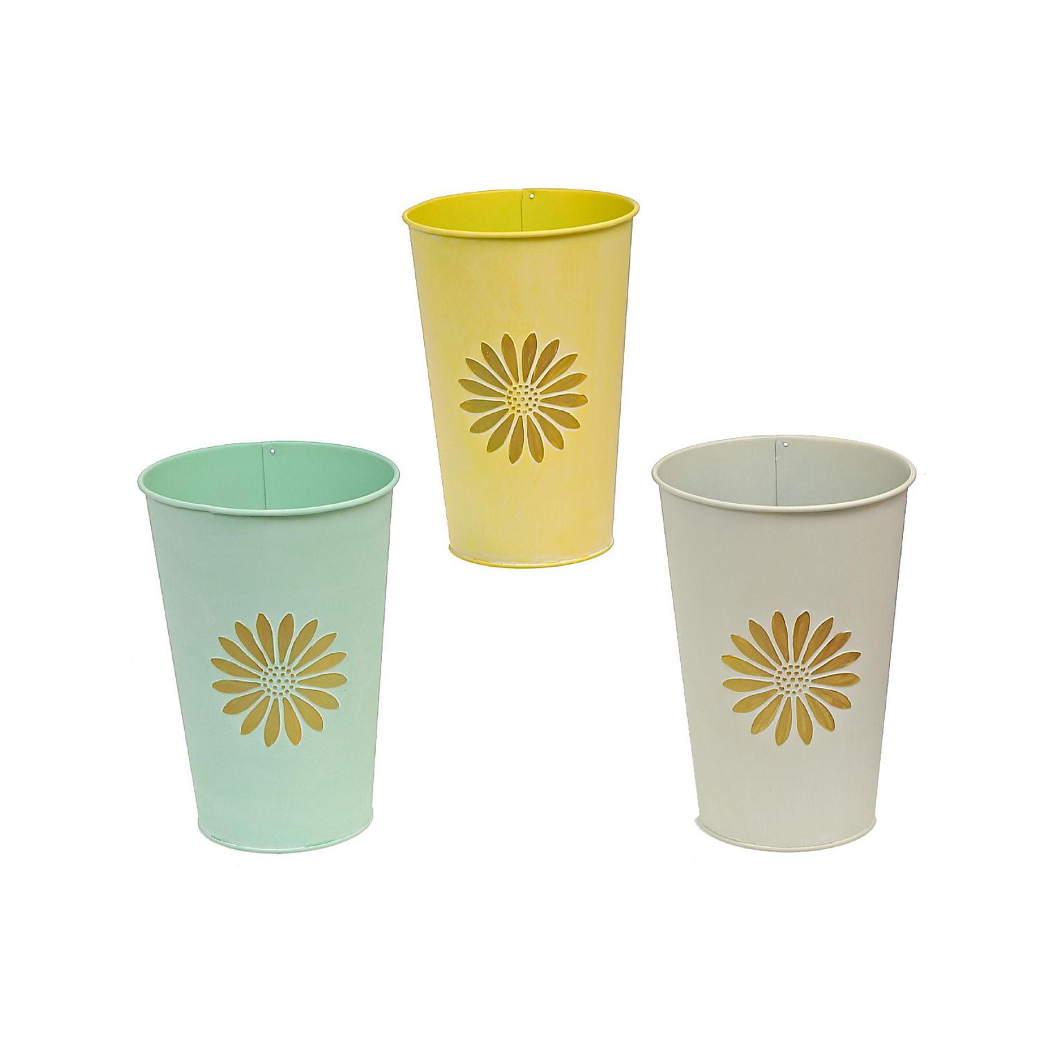 Click here for Ih Casadécor Ih Casa Decor Embossed Daisy Metal Ta... prices