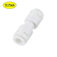 Uxcell 3 Way T Type 3/8" Push Fit Connect Fittings Quick Connector White 5 Pack - Walmart.com