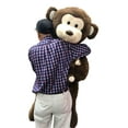 Extra Large 4 Foot Giant Stuffed Monkey with Baby, Soft Big Plush ...