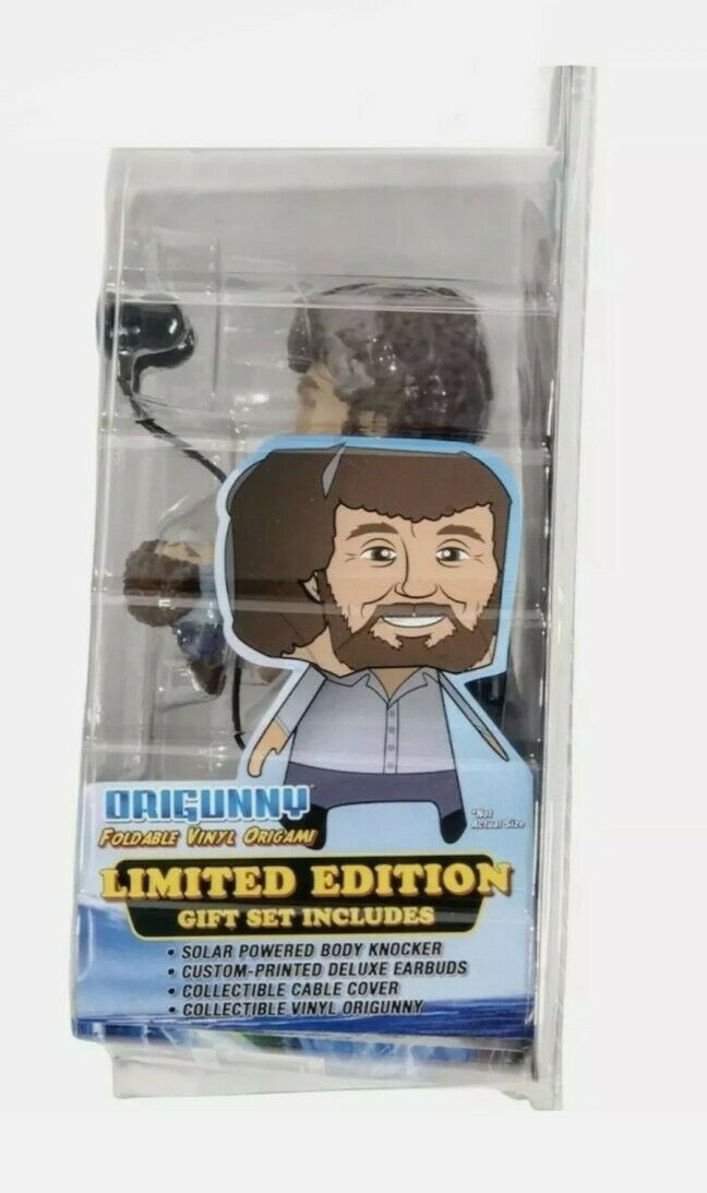 Buy NECA Bob Ross Limited Edition Gift Set Bundle 3D Vinyl Bobblehead ...
