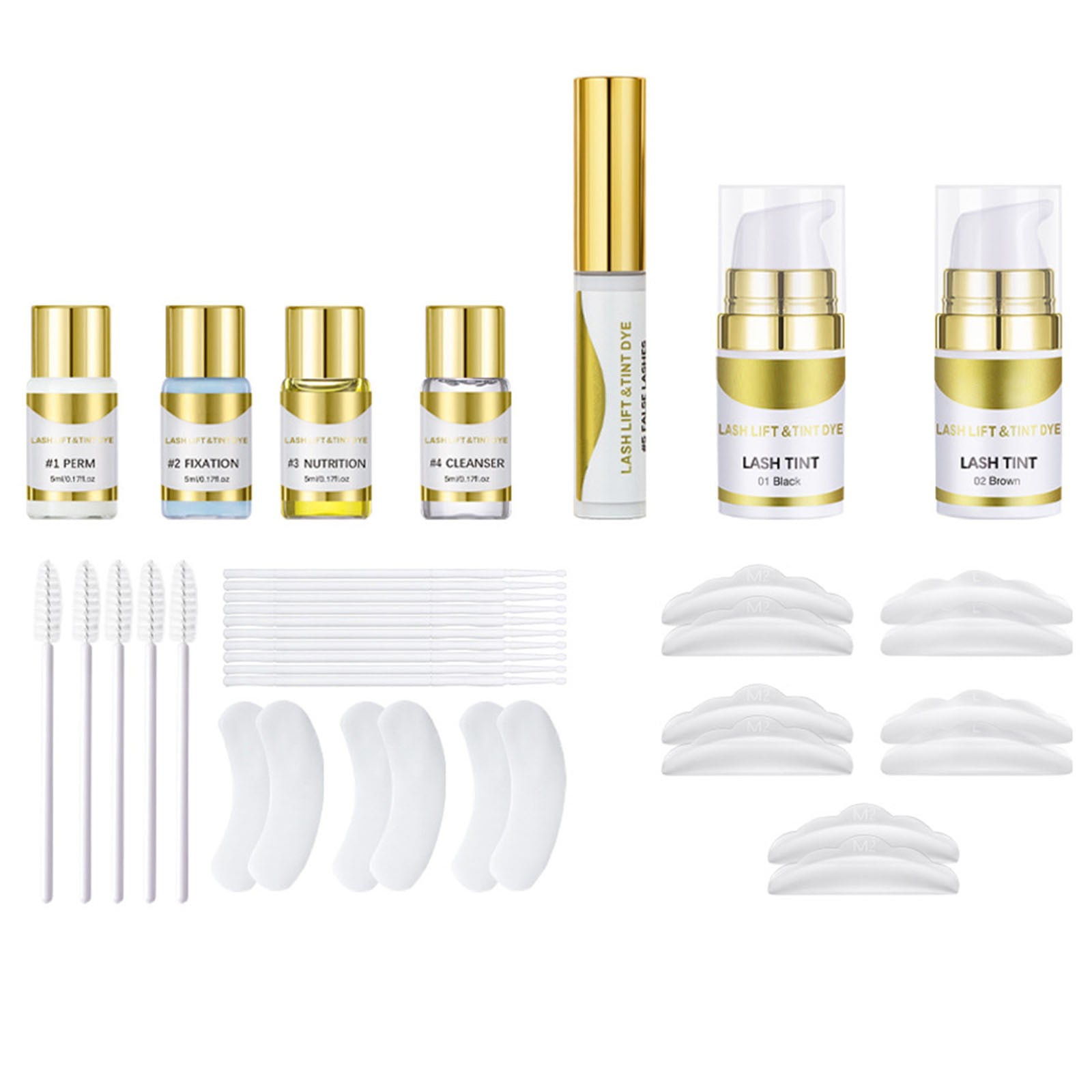 Kit Eyelash Perm Kit Eyelash Curling Extension Set Glue Upgraded ...