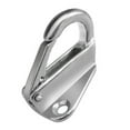 BESTYASH 2Pcs Stainless Steel Spring Hook Marine Boat Hooks Plated ...