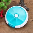 UttpKLBx Kitchen Utensils & Gadgets 7-Day Round Box Case Storage ...