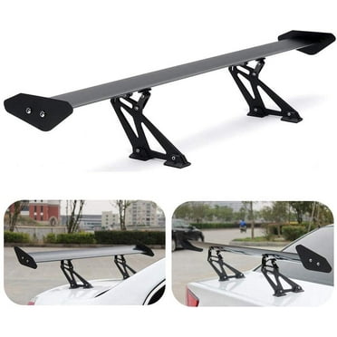 135cm Universal Hatch Adjustable Aluminum GT Rear Trunk Racing Spoiler ...