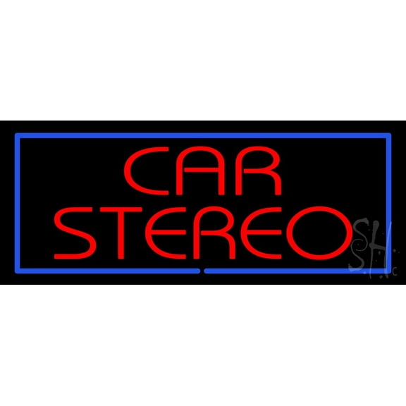 Red Internet Blue Cafe With Logo LED Neon Sign 13 x 32 - inches, Clear ...