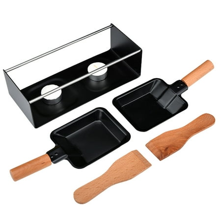 Cheese Raclette Set Cheese Melter Pan Non Stick Raclette Grill Set ...