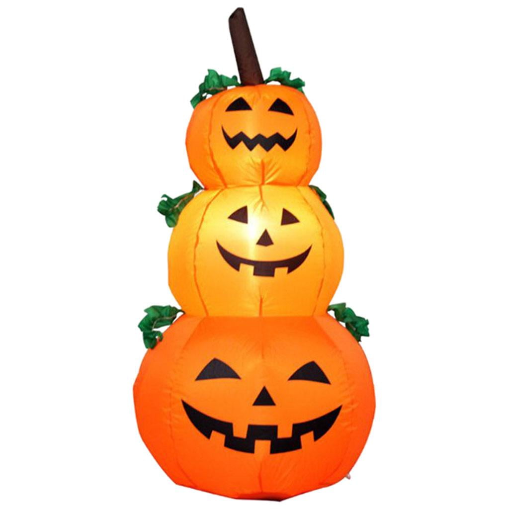 jifeng Halloween Inflatable Squash with LED Lighted Decoration for Lawn ...